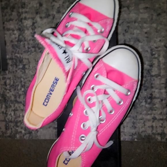 Converse | Shoes | Converse Pink Sneakers | Poshmark